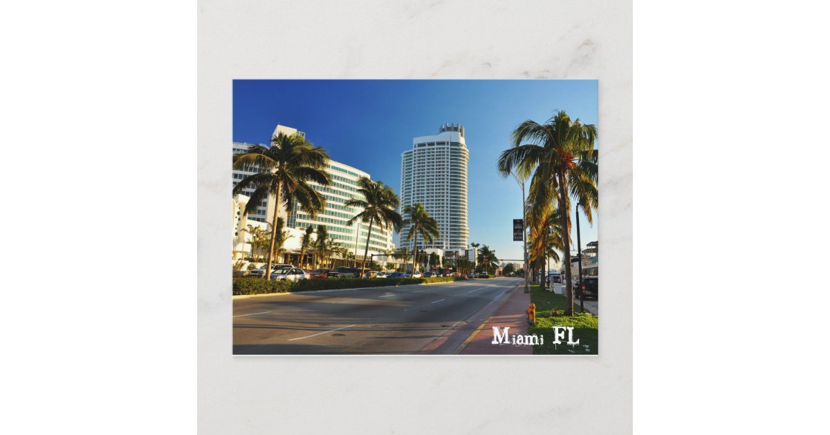 Miami FL Postcard | Zazzle