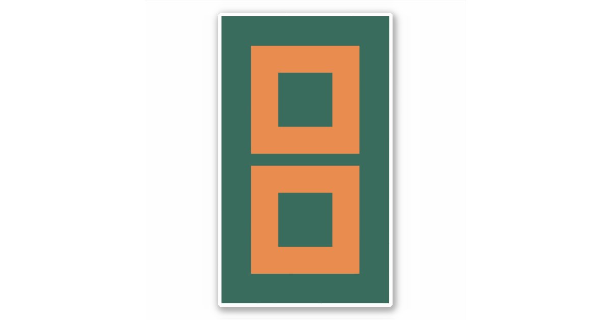 Miami Hurricane Warning Sticker | Zazzle
