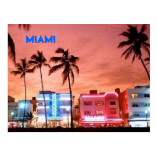 Miami Postcards | Zazzle