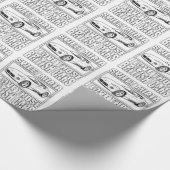 Miata Viper british car joke Wrapping Paper | Zazzle
