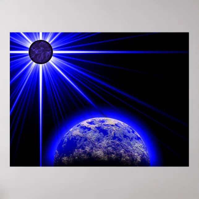 Michael, The Cosmic Shield Poster | Zazzle