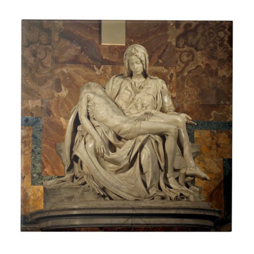 Michelangelo- Pieta Ceramic Tile | Zazzle