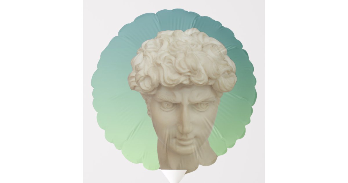 Michelangelo's David Balloon | Zazzle