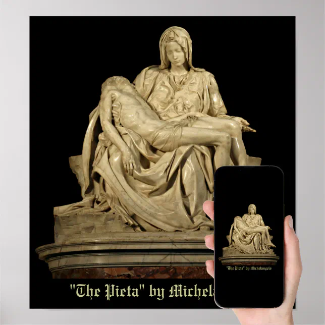 Michelangelo's Pieta Poster | Zazzle