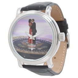Michelle and Barack Obama Watch | Zazzle