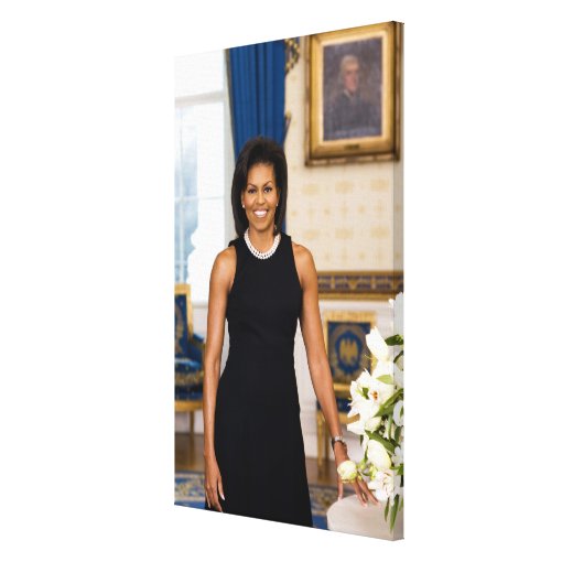 Michelle Obama Canvas Print | Zazzle