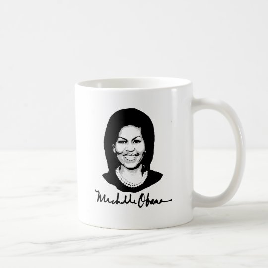 MICHELLE OBAMA SIGNATURE -.png Coffee Mug | Zazzle.com