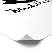 MICHELLE OBAMA SIGNATURE -.png Poster | Zazzle