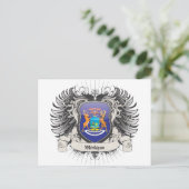 Michigan Crest Postcard | Zazzle