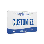 Michigan Custom License Plate | Zazzle