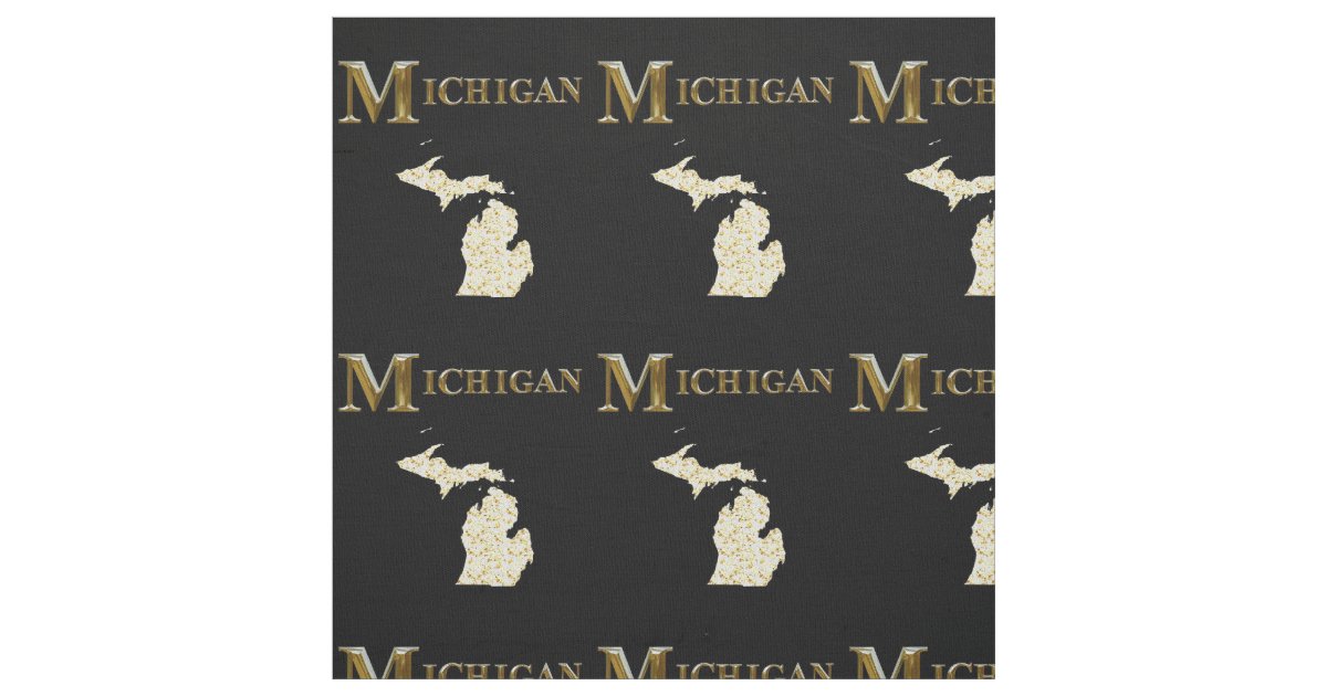 MICHIGAN FABRIC | Zazzle