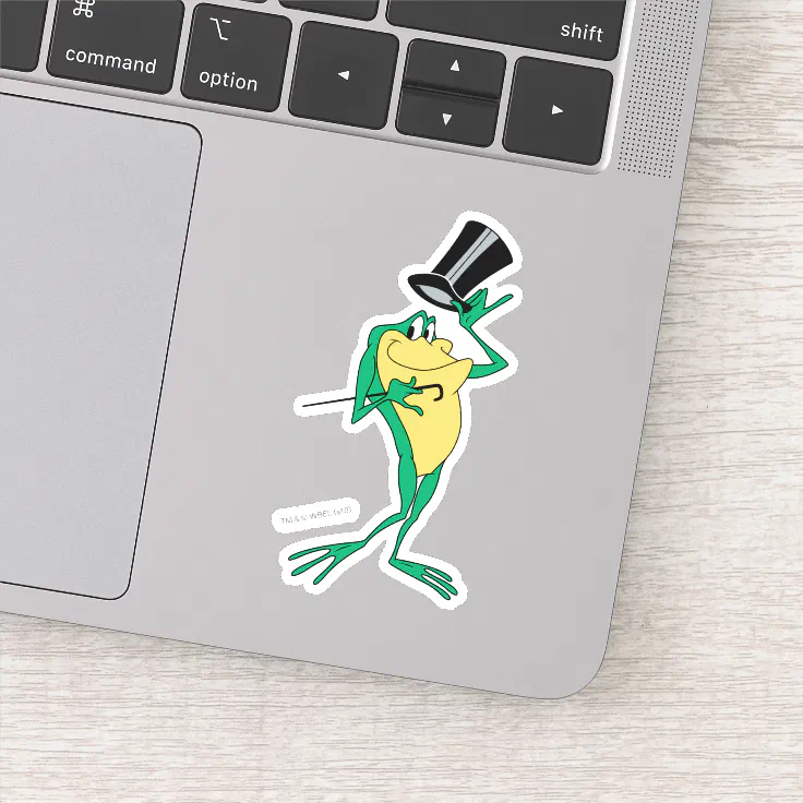 Michigan J. Frog in Color Sticker | Zazzle