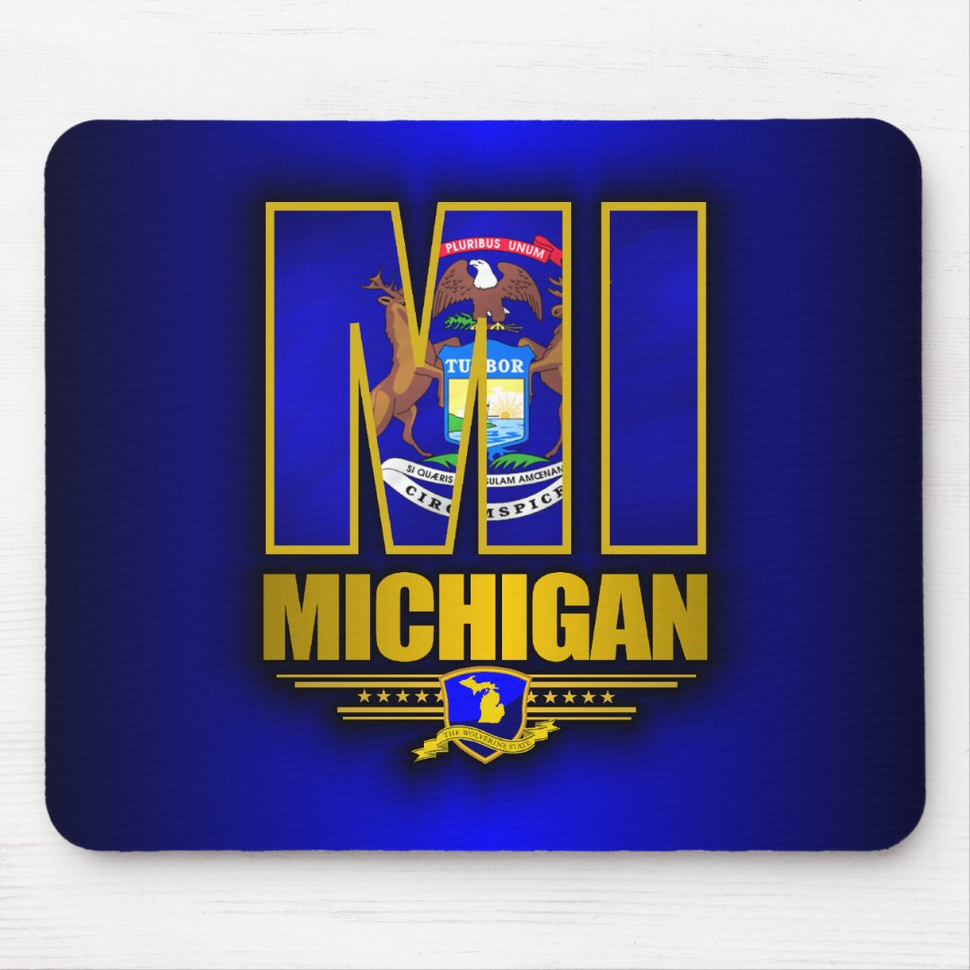 Michigan (MI) Mouse Pad | Zazzle