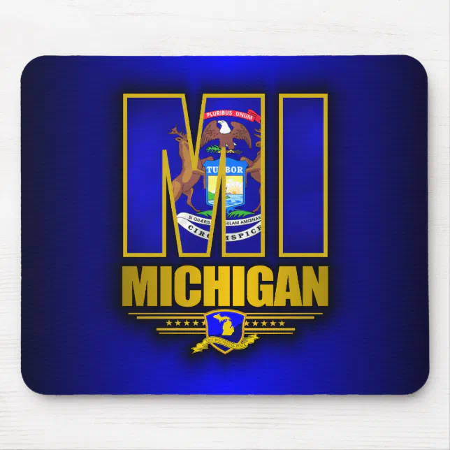 Michigan (MI) Mouse Pad | Zazzle