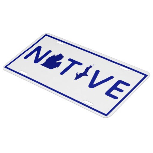 Michigan Native License Plate | Zazzle