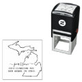 Michigan Return Address Stamp Self-Inking | Zazzle