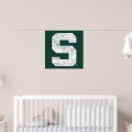 Michigan State Block S Distressed Poster | Zazzle