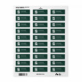Michigan State Block S Label | Zazzle