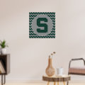 Michigan State Block S Poster | Zazzle