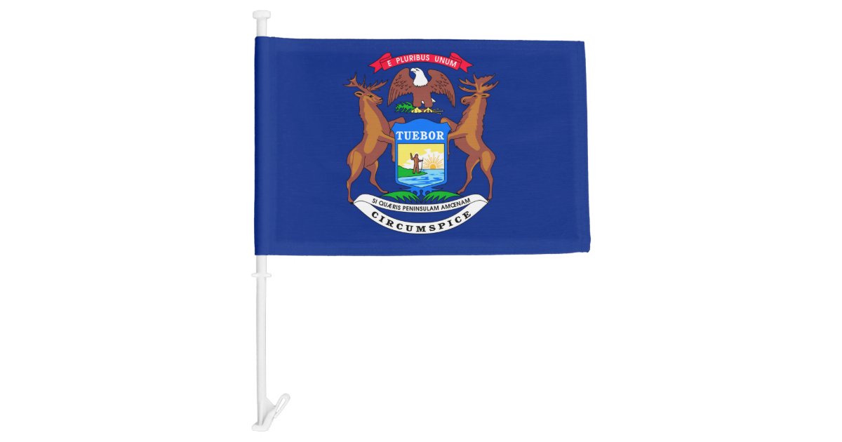 Michigan State Flag Design | Zazzle
