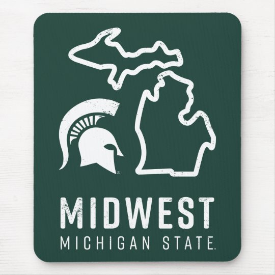 Michigan State | Midwest Mouse Pad | Zazzle.com