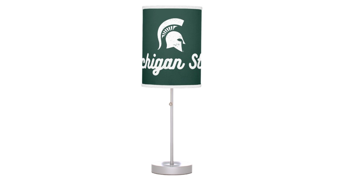 Michigan State | Script Logo Table Lamp | Zazzle