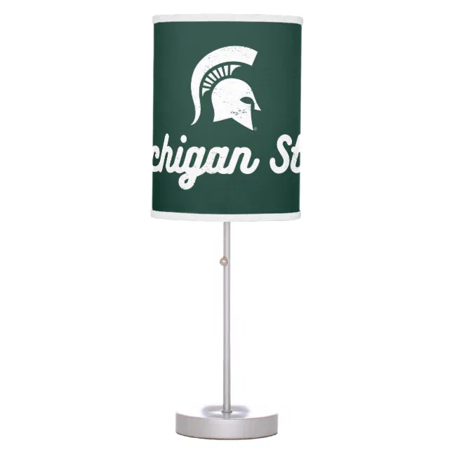 Michigan State | Script Logo Table Lamp | Zazzle