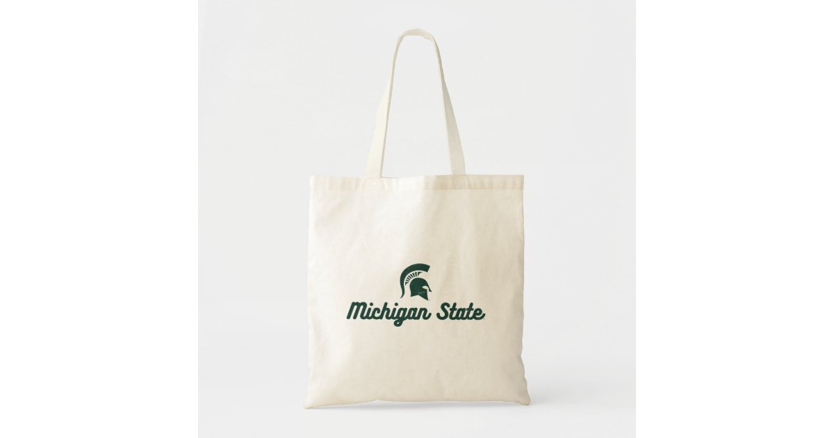 Michigan State | Script Logo Tote Bag | Zazzle