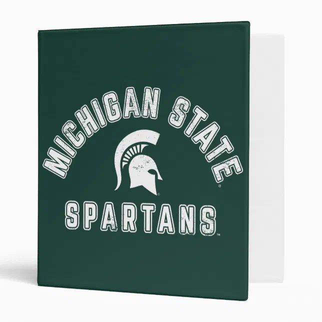 Michigan State | Spartans 3 Ring Binder | Zazzle