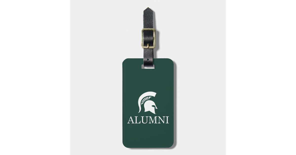 Michigan State University Alumni Luggage Tag | Zazzle