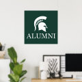 Michigan State University Alumni Poster | Zazzle