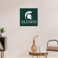 Michigan State University Alumni Poster | Zazzle