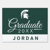 Michigan State University Graduation Sign | Zazzle