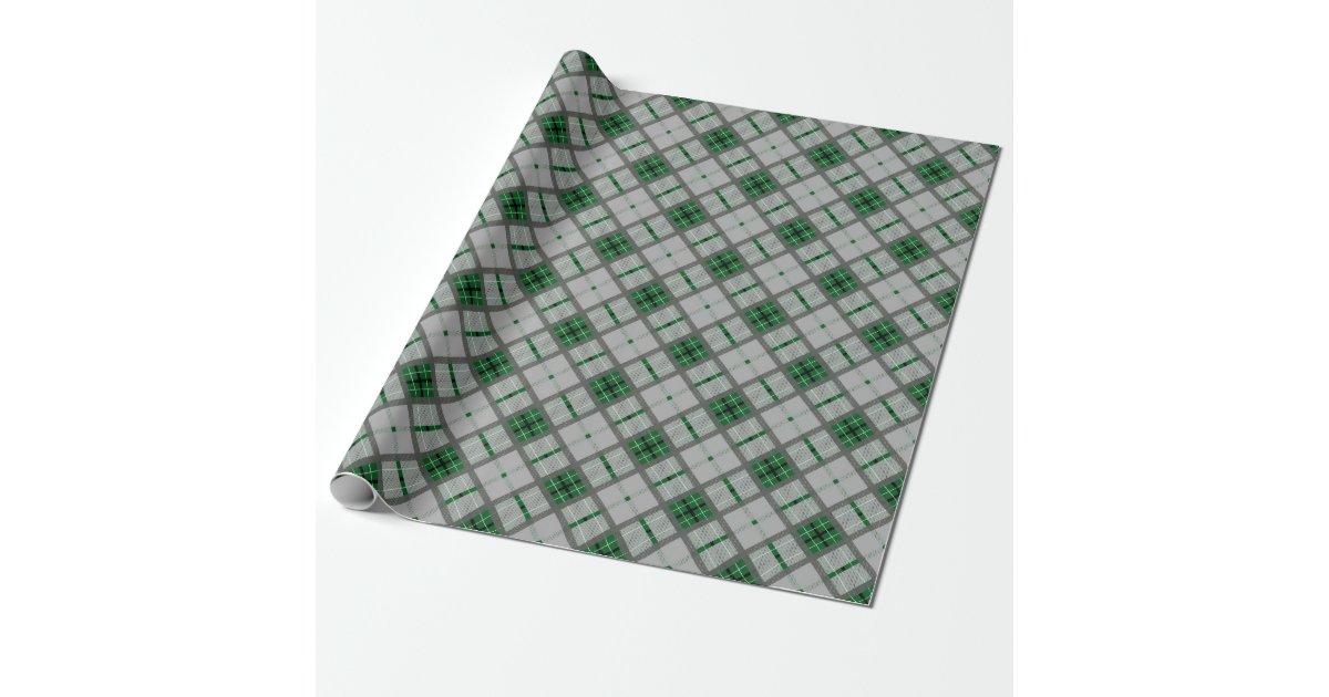 Michigan State University Tartan Wrapping Paper | Zazzle