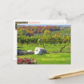 MICHIGAN'S OLD MISSION PENINSULA IN FALL POSTCARD | Zazzle