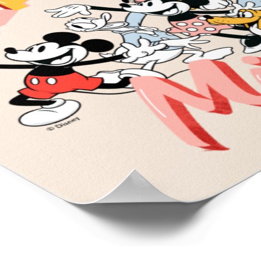Mickey and Friends | Class of Mickey Poster | Zazzle