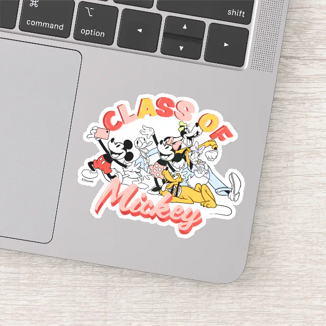 Mickey and Friends | Class of Mickey Sticker | Zazzle