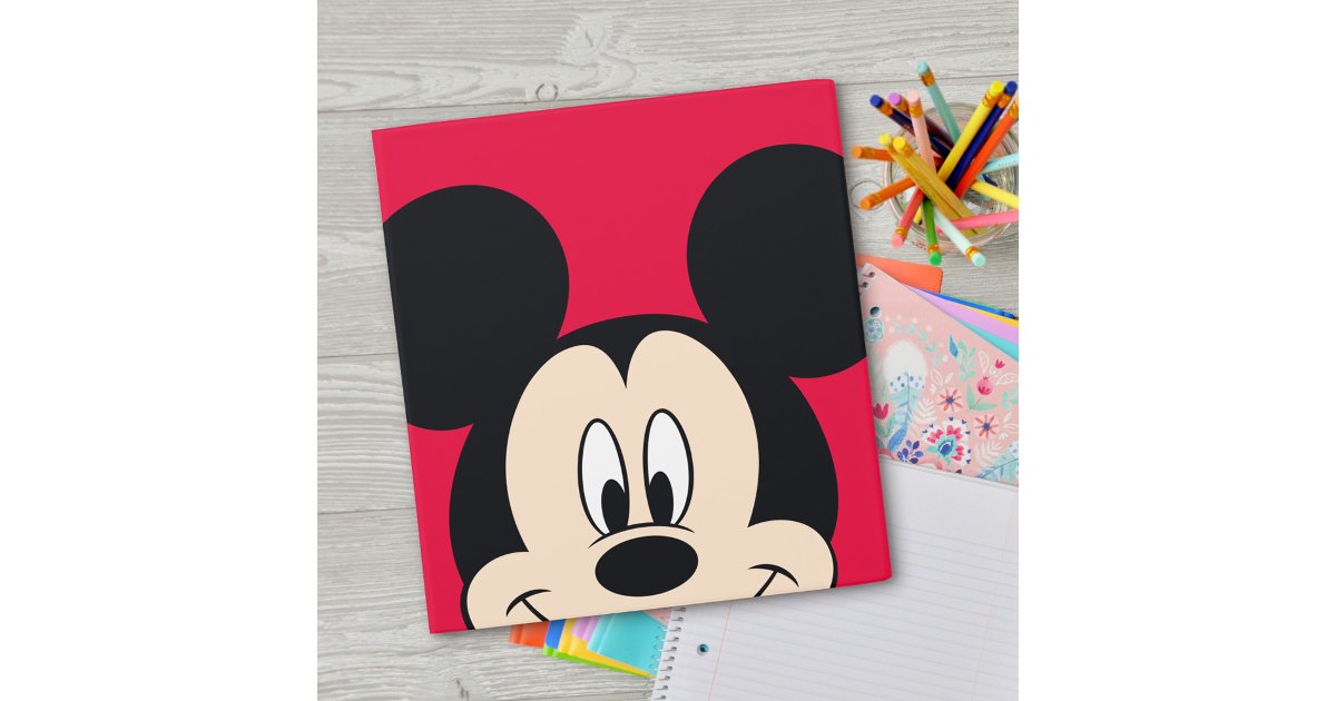 Mickey Binder | Zazzle