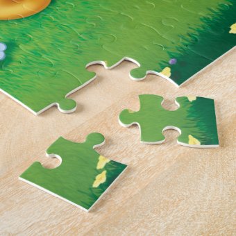 Mickey, Donald, & Pluto Play Frisbee Jigsaw Puzzle | Zazzle