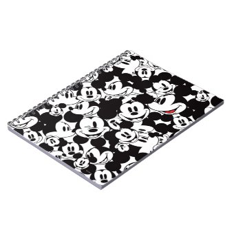 Mickey & Friends | Classic Mickey Pattern Notebook | Zazzle