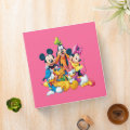 Mickey & Friends | Fab Five 3 Ring Binder | Zazzle