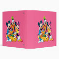 Mickey & Friends | Fab Five 3 Ring Binder | Zazzle