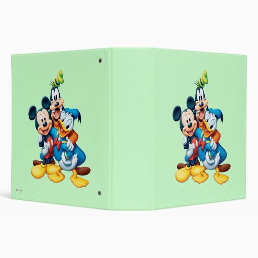 Mickey & Friends | Group Hug Binder | Zazzle