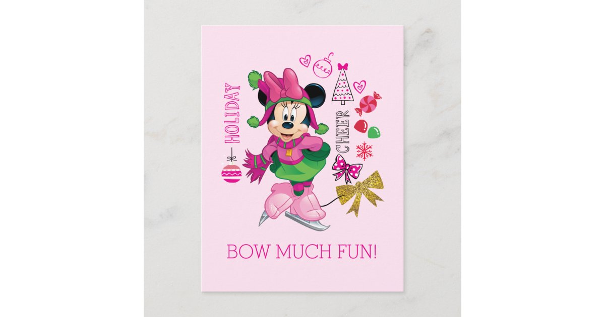 Mickey & Friends | Minnie Holiday Cheer | Zazzle