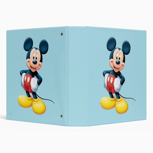 Mickey | Hands on Hips Binder | Zazzle