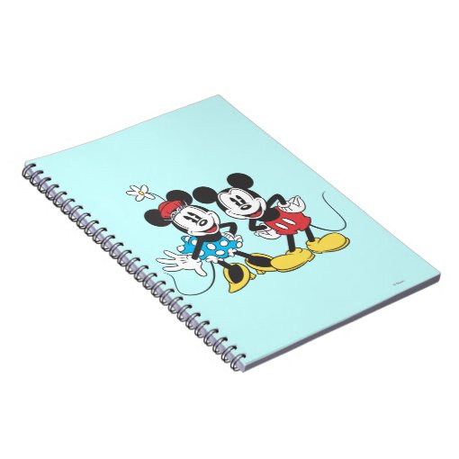 Mickey & Minnie | Classic Pair Notebook | Zazzle