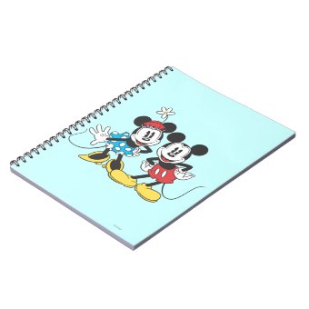 Mickey & Minnie | Classic Pair Notebook | Zazzle