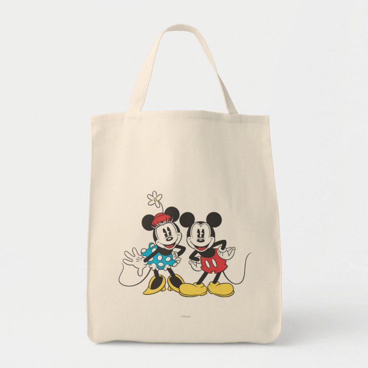 Mickey & Minnie | Classic Pair Tote Bag | Zazzle