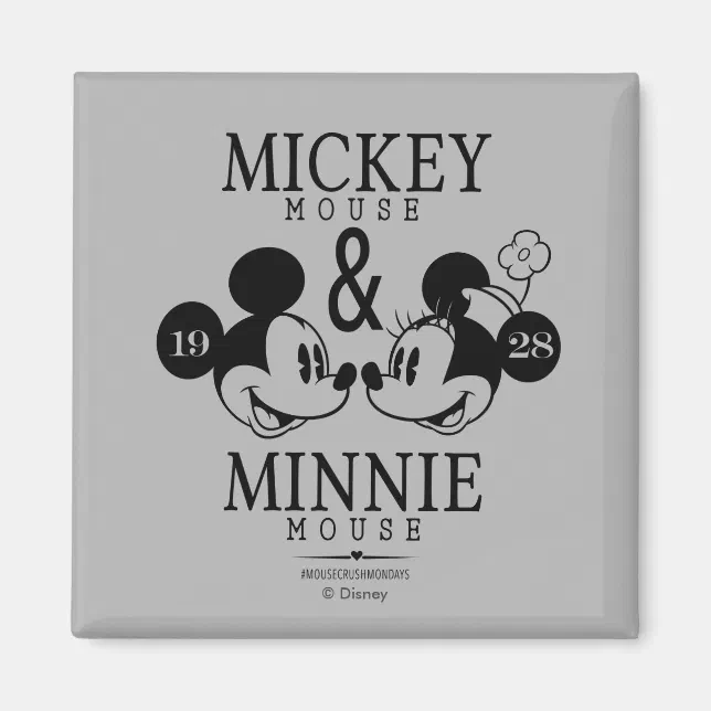 Mickey & Minnie | Est. 1928 Magnet | Zazzle