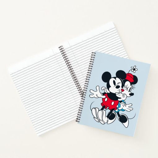 Mickey & Minnie | Forever Love Notebook | Zazzle
